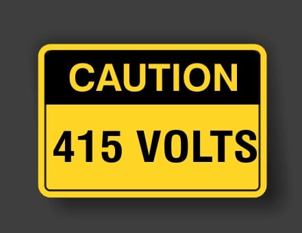 COR1019 | Corsign | Custom 415 Volts