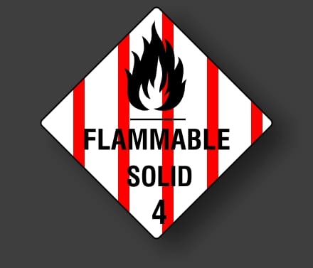 COR7007 | Corsign | FLAMMABLE SOLID